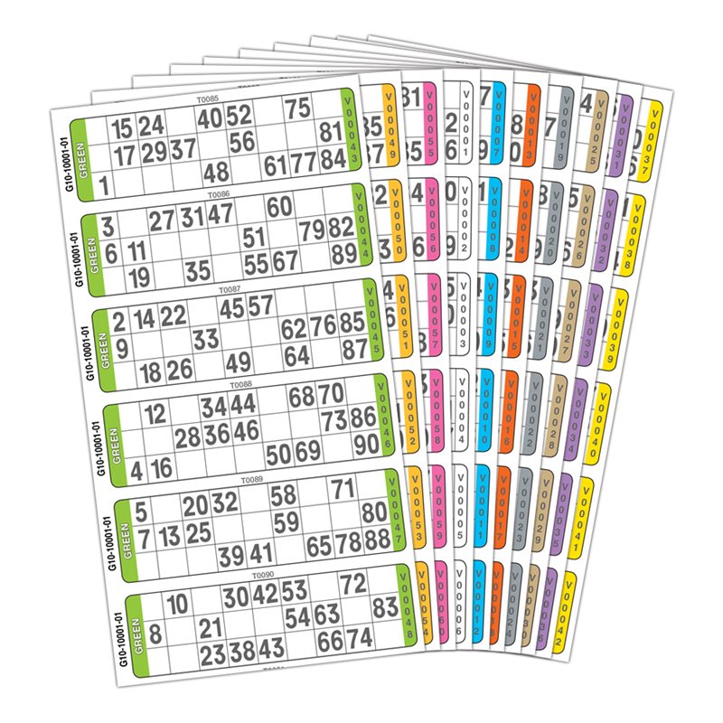 Bingo Ticket | Bingo Books | Bingo Supplies Australia