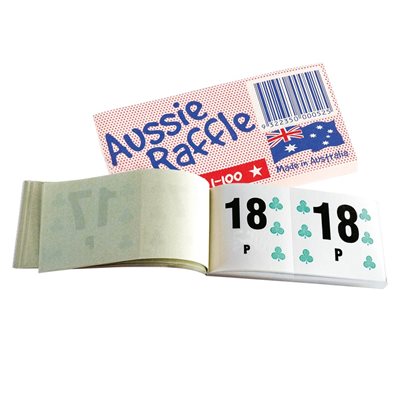 Fundraising Supplies Australia | Raffle Tickets | Aussie Raffle Tickets