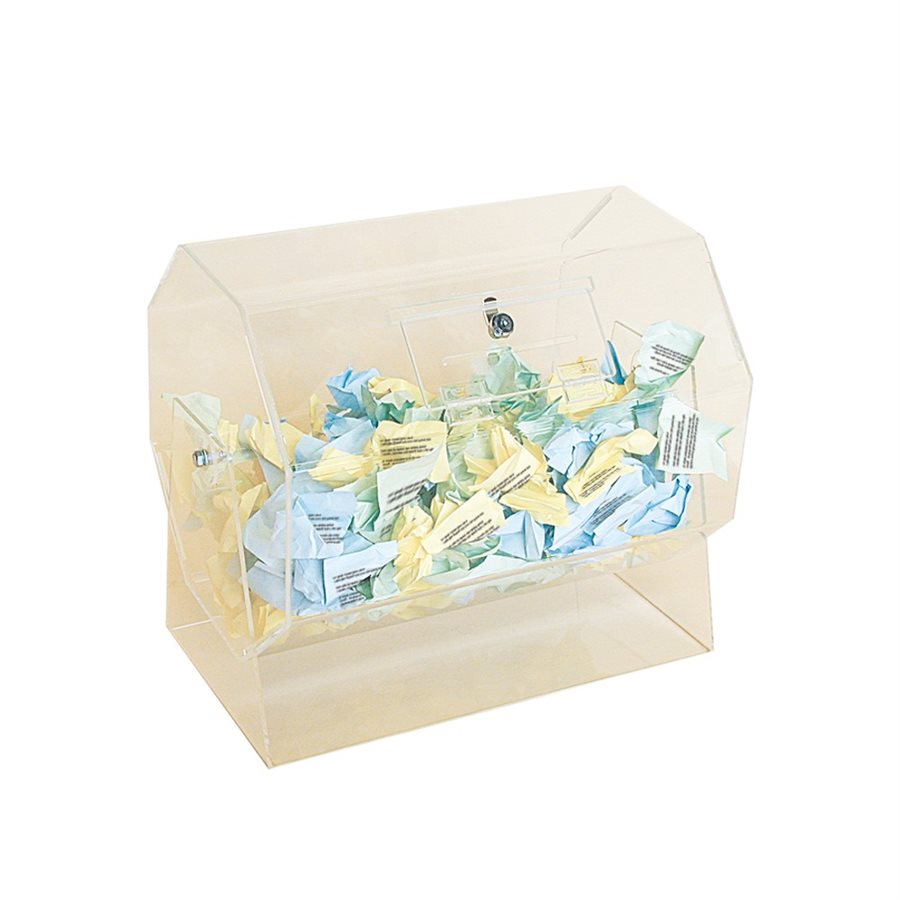 Raffle Barrels, Promotional Barrels, Fundraising Barrels, Perspex Barrels