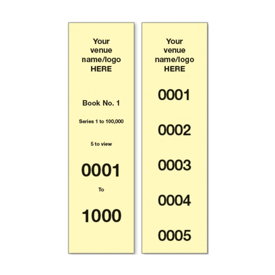 Fundraising Supplies Australia | Club Raffle Tickets | Strip Raffle Tickets