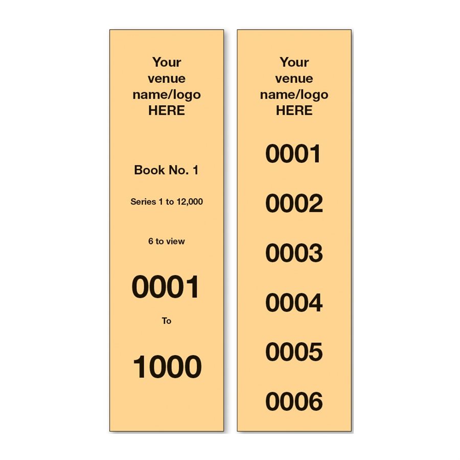 Fundraising Supplies Australia | Club Raffle Tickets | Strip Raffle Tickets