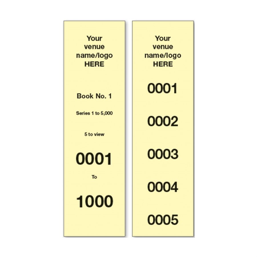 Fundraising Supplies Australia | Club Raffle Tickets | Strip Raffle Tickets