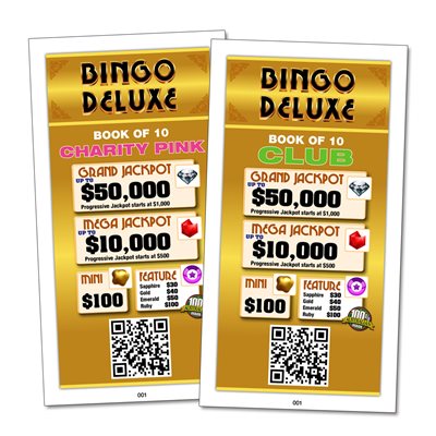 BINGO DELUXE 10 GAME 5 COLOUR BINGO BOOKS