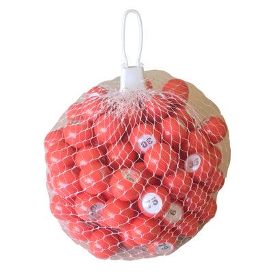 PLASTIC MARBLES 1-90 22MM