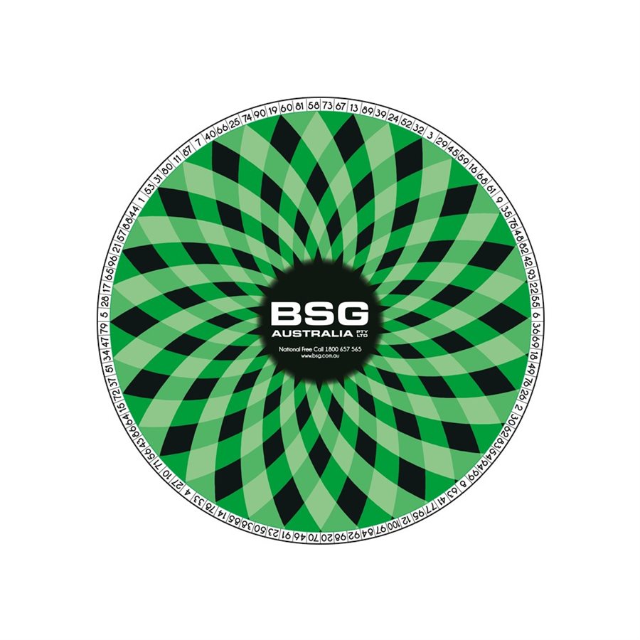 SPINNING WHEEL PRINT OUT - 80CM PERSONALISED