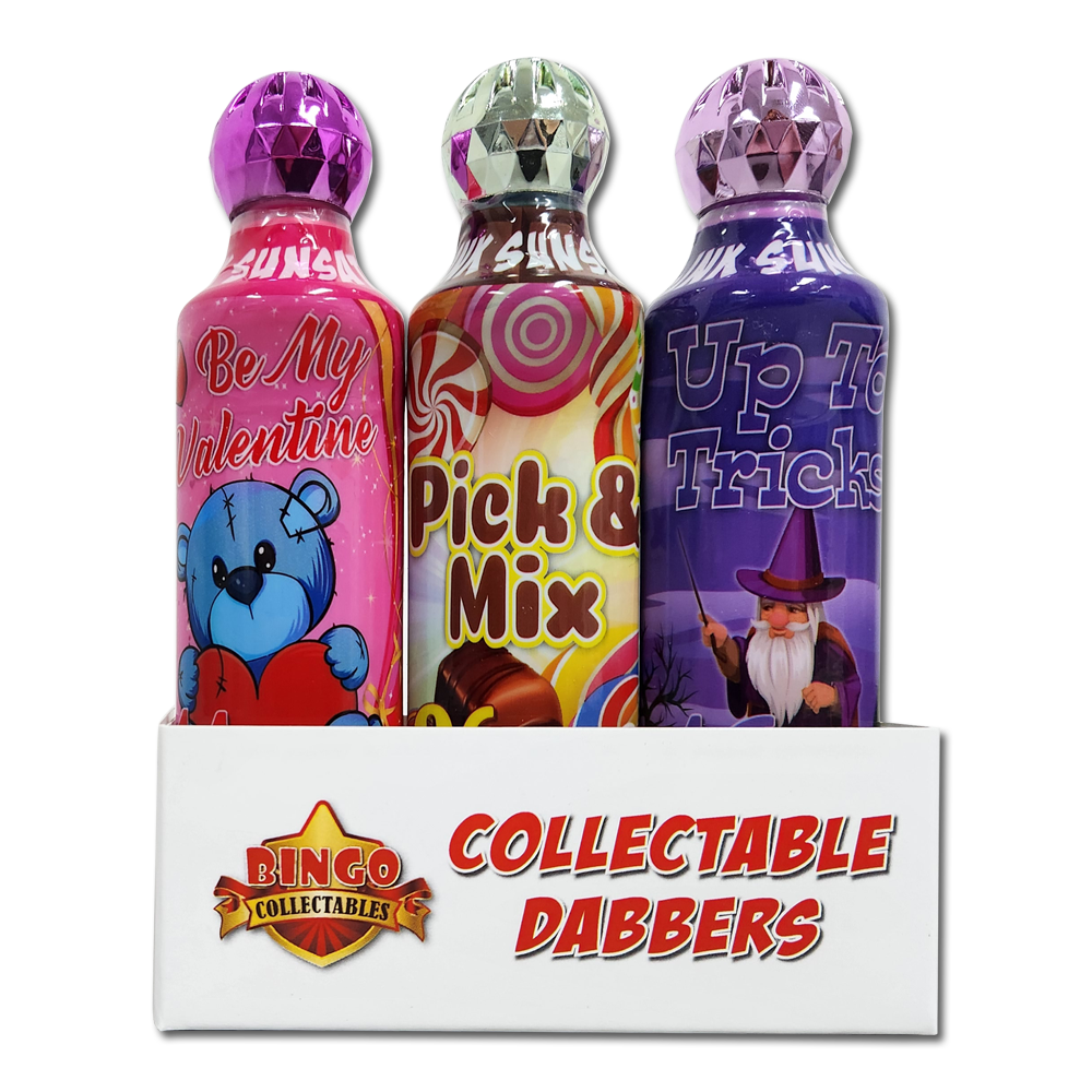 SUNSATIONAL BINGO DABBER MIXED 3 PACK - LUCKY PACK 1